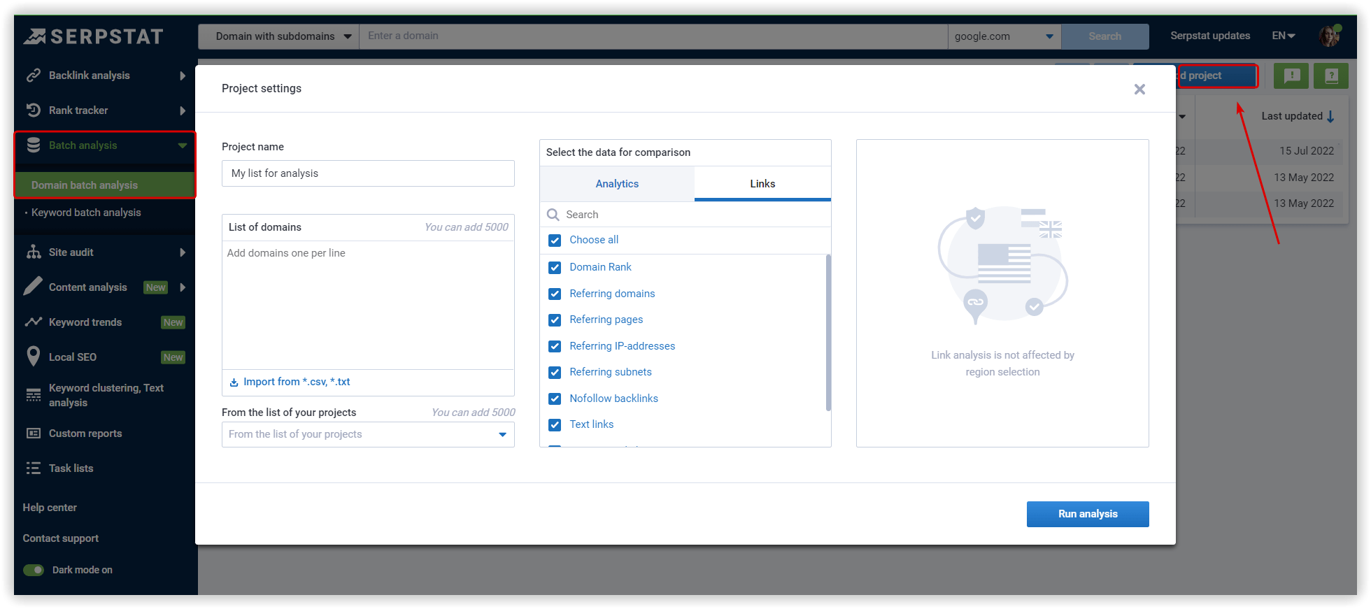 Serpstat Backlink Analysis Tool: A Comprehensive Guide