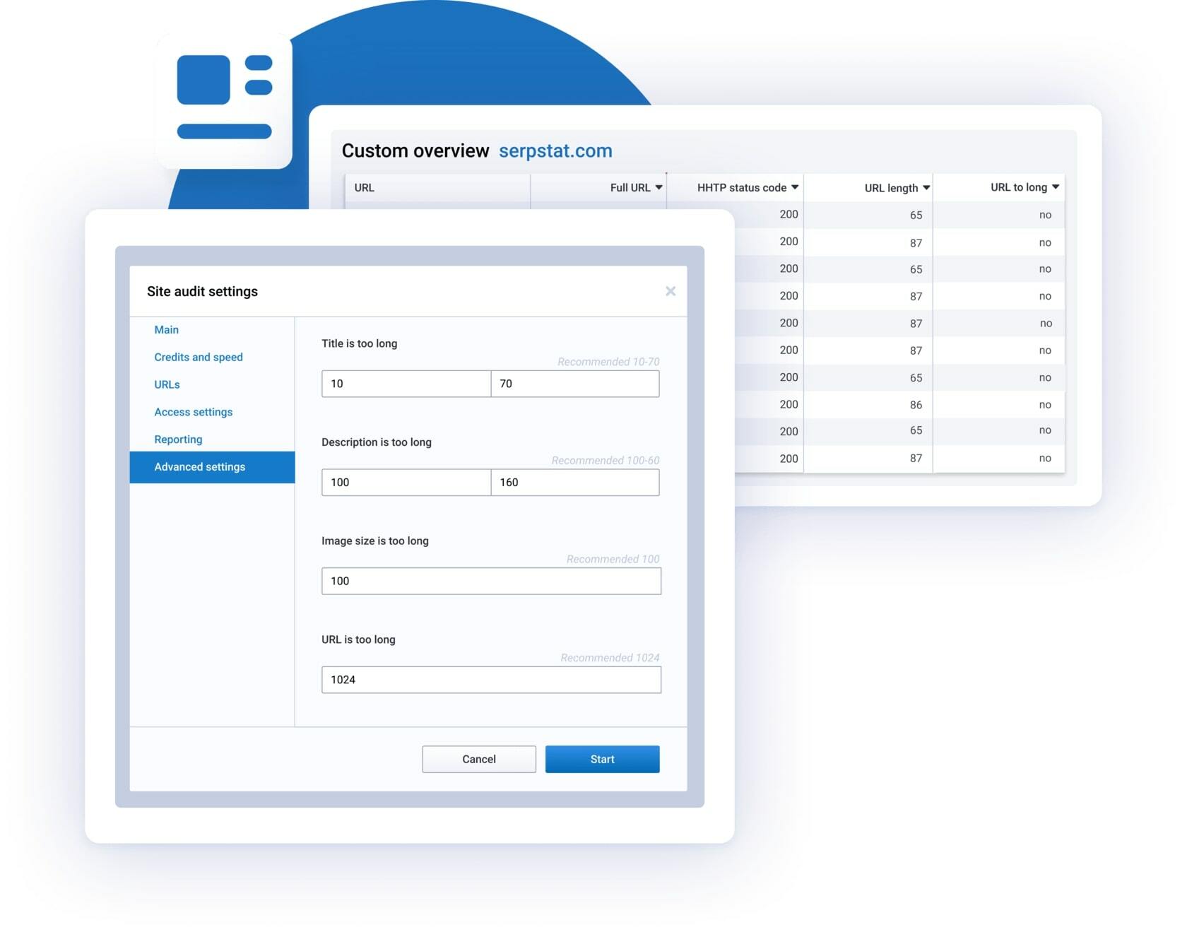 Technical SEO audit tool for Your Website with Serpstat Site Audit